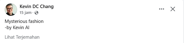 [SNS 사진 한 컷]"Mysterious fashion-by Kevin AI"